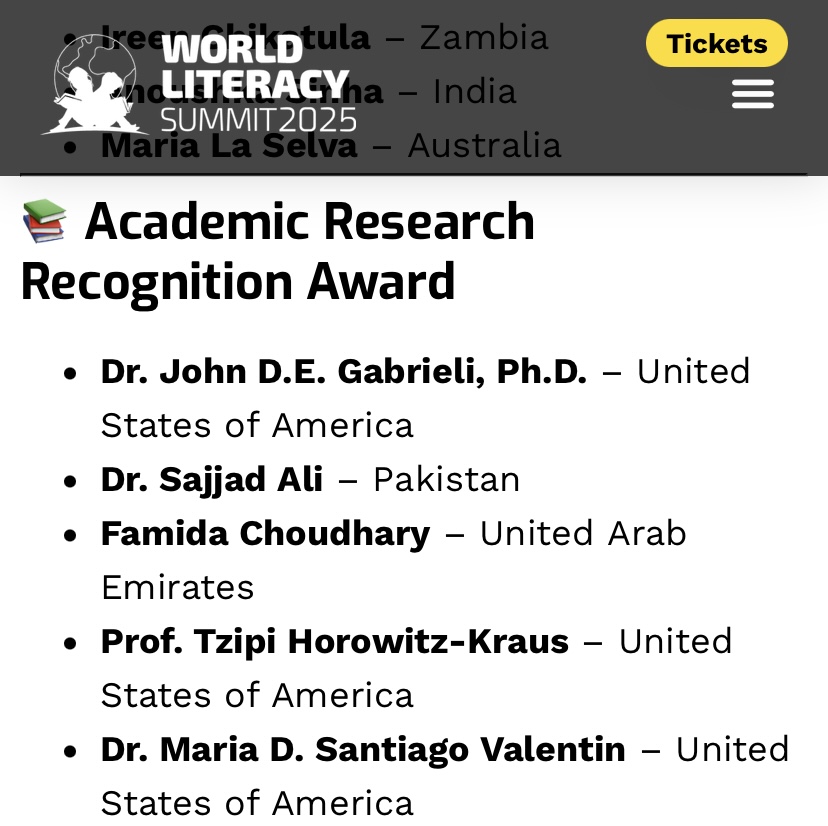 World Literacy Summit at University of Oxford. – Calm and Mindful, LLC
